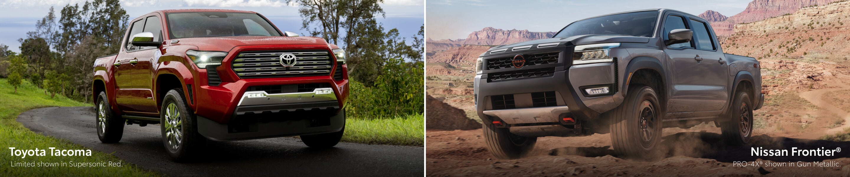 Nissan Frontier Vs. Toyota Tacoma Comparison